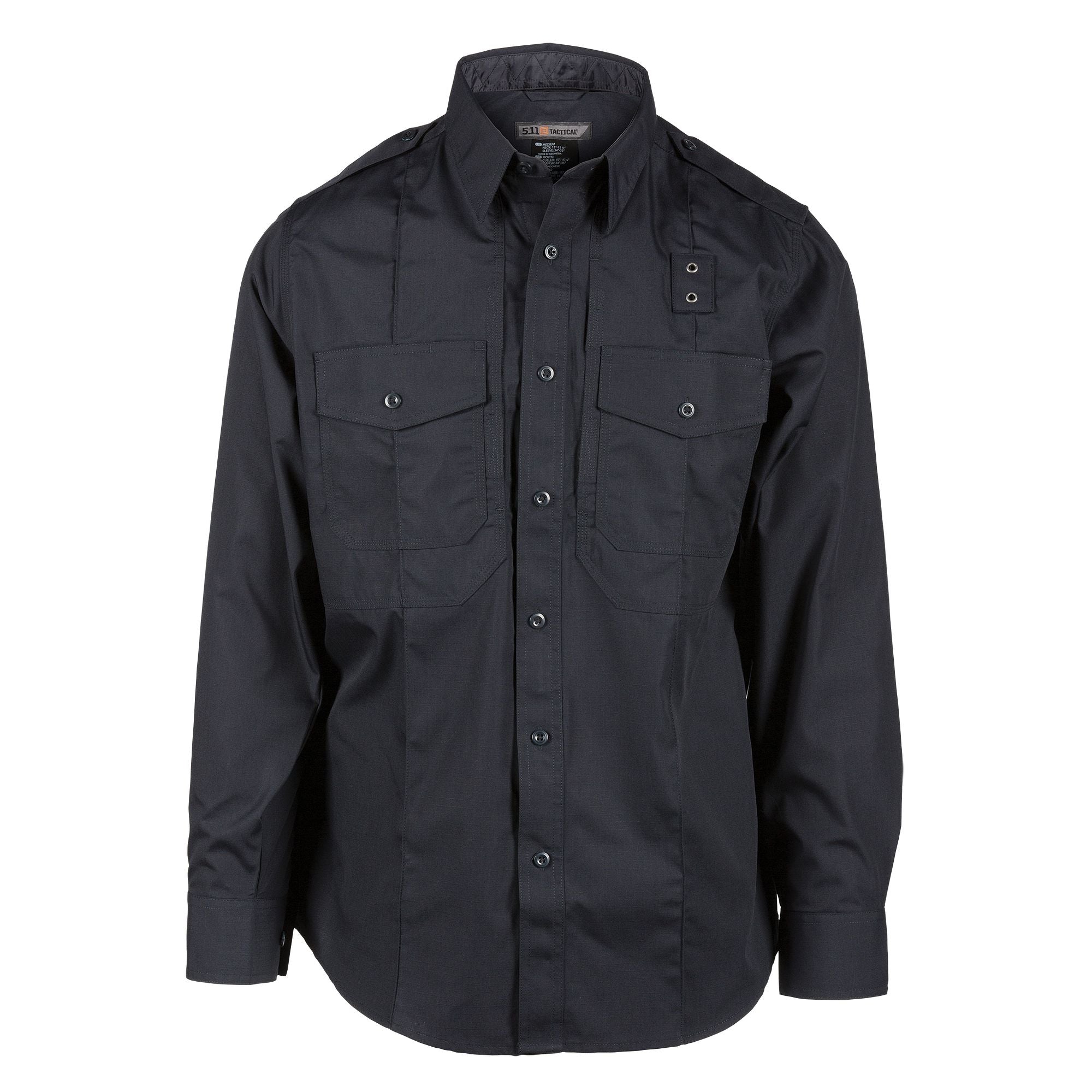 5.11 Men's Taclite PDU Class B Long Sleeve Shirt | MIDNIGHT NVY | 7236
